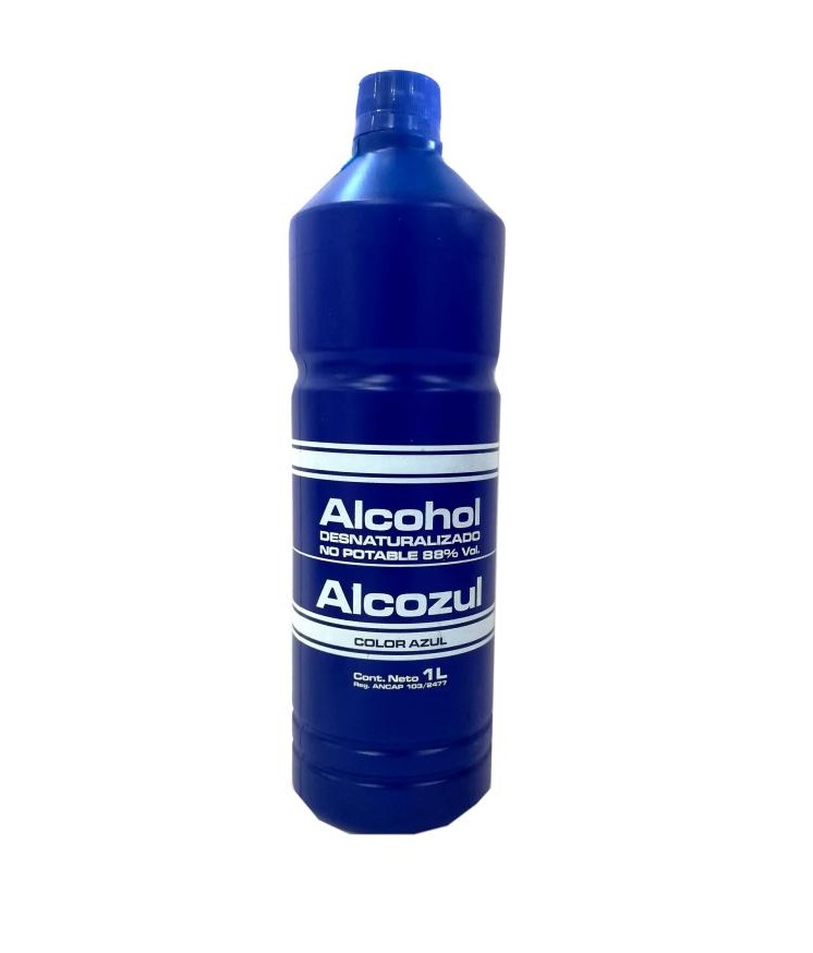 Almacenes Mediato - Alcohol azul Alcozul 1 lt