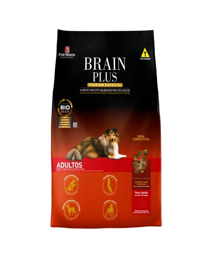 Almacenes Mediato - Alimento perro Brain Plus premium 15kg