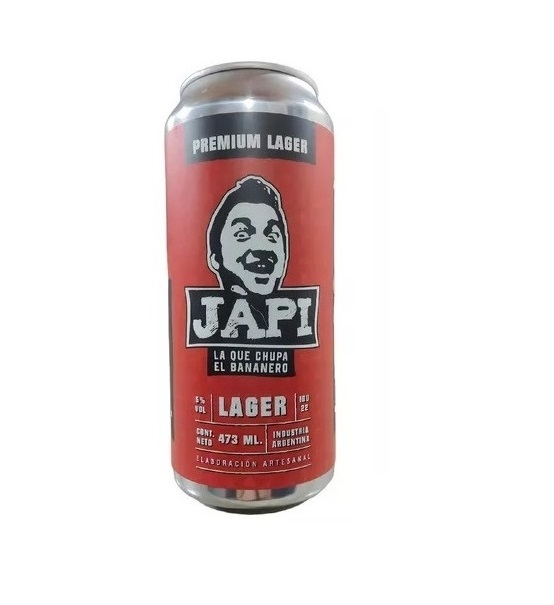 Almacenes Mediato - Cerveza Japi premium lager lata 473ml