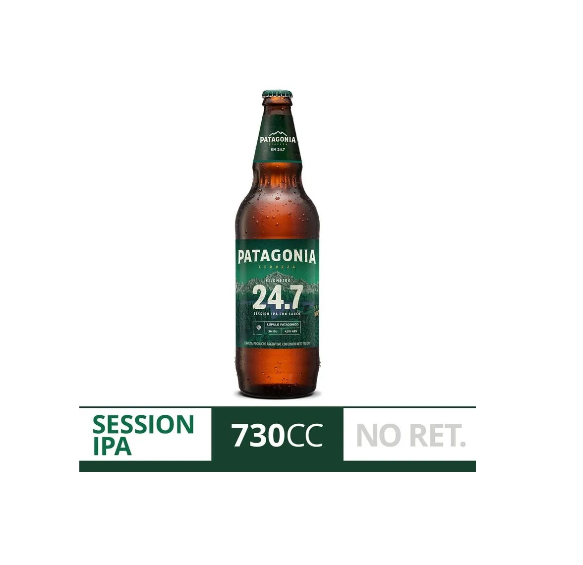 Almacenes Mediato - Cerveza Patagonia 24.7 Ipa 6 bot x730ml