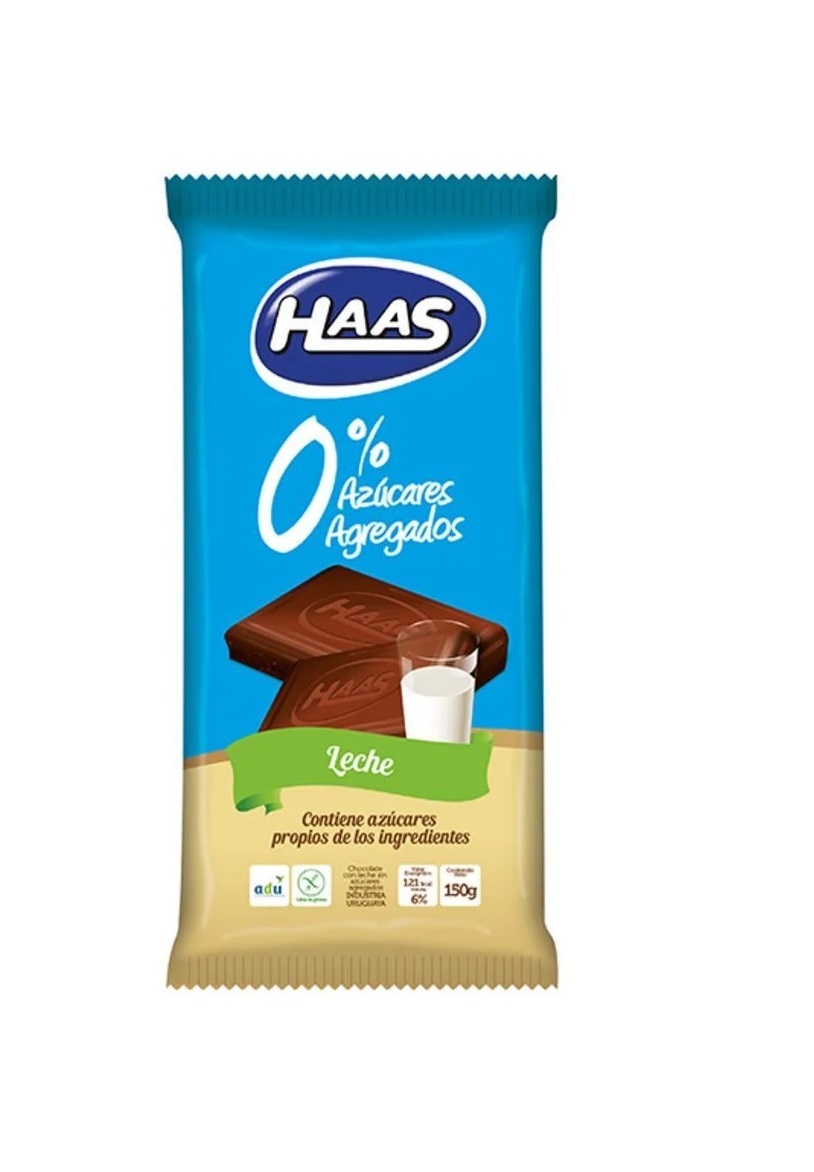 Almacenes Mediato - Chocolate Haas s/azu leche 150gr