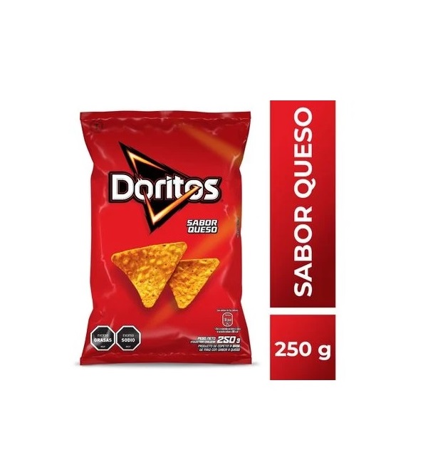Almacenes Mediato - Doritos Pepsico sabor queso 250gr