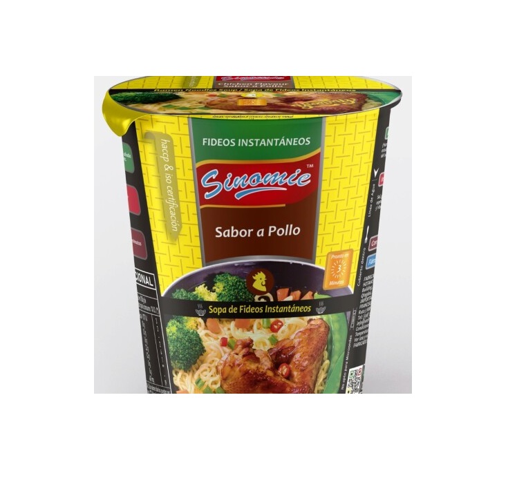 Almacenes Mediato - Fideos instant. Sinomie box pollo 65gr