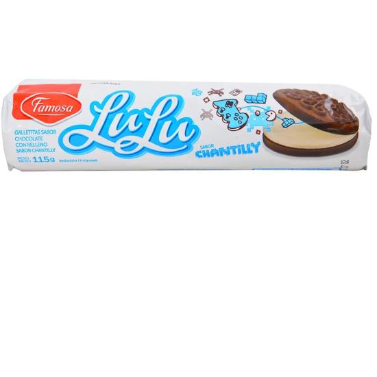 Almacenes Mediato - Galletas Lulu rellenas chantilly 115gr