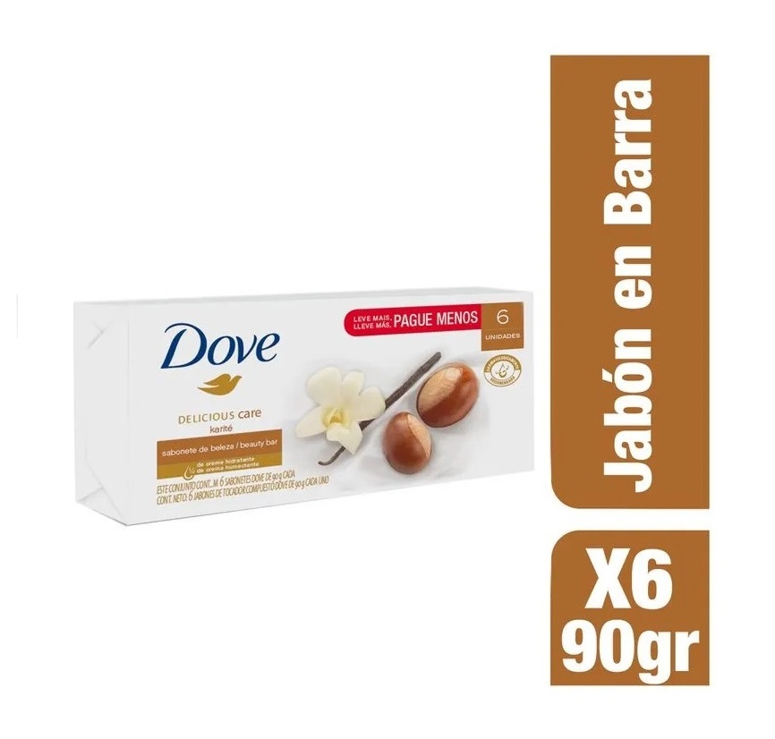 Almacenes Mediato - Jabón Dove karité x6 90g c/u