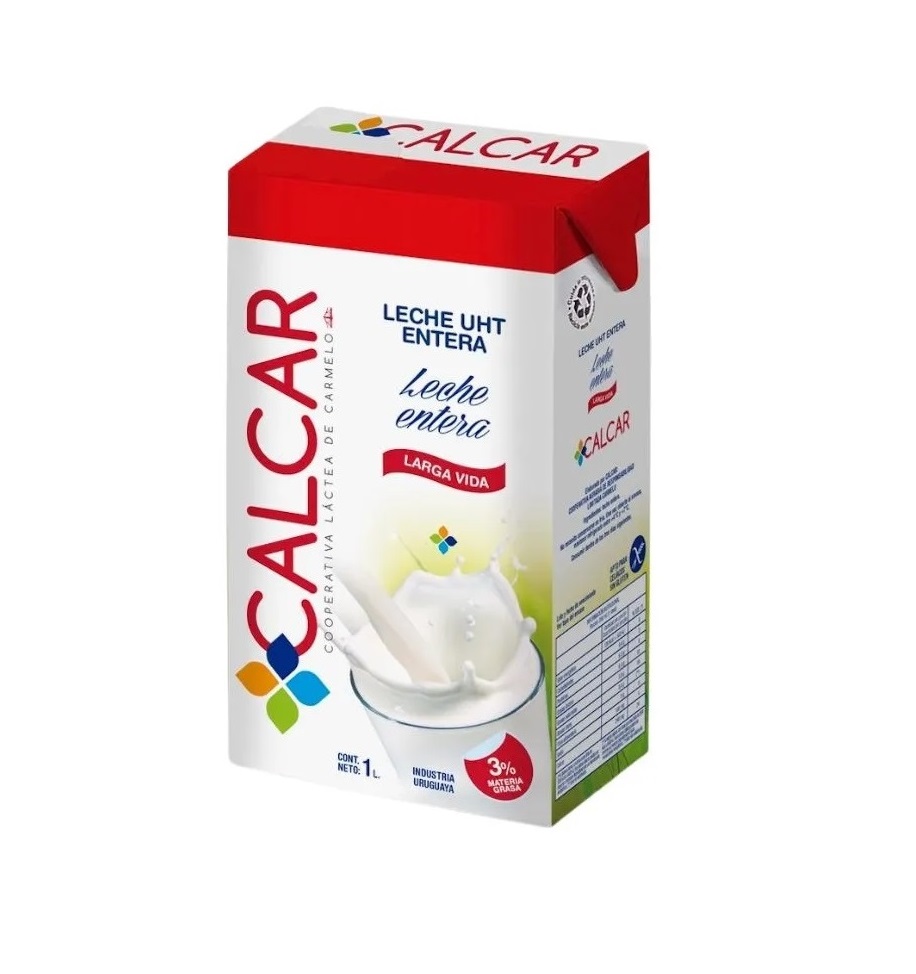 Almacenes Mediato - Leche uht. Calcar entera 1lt
