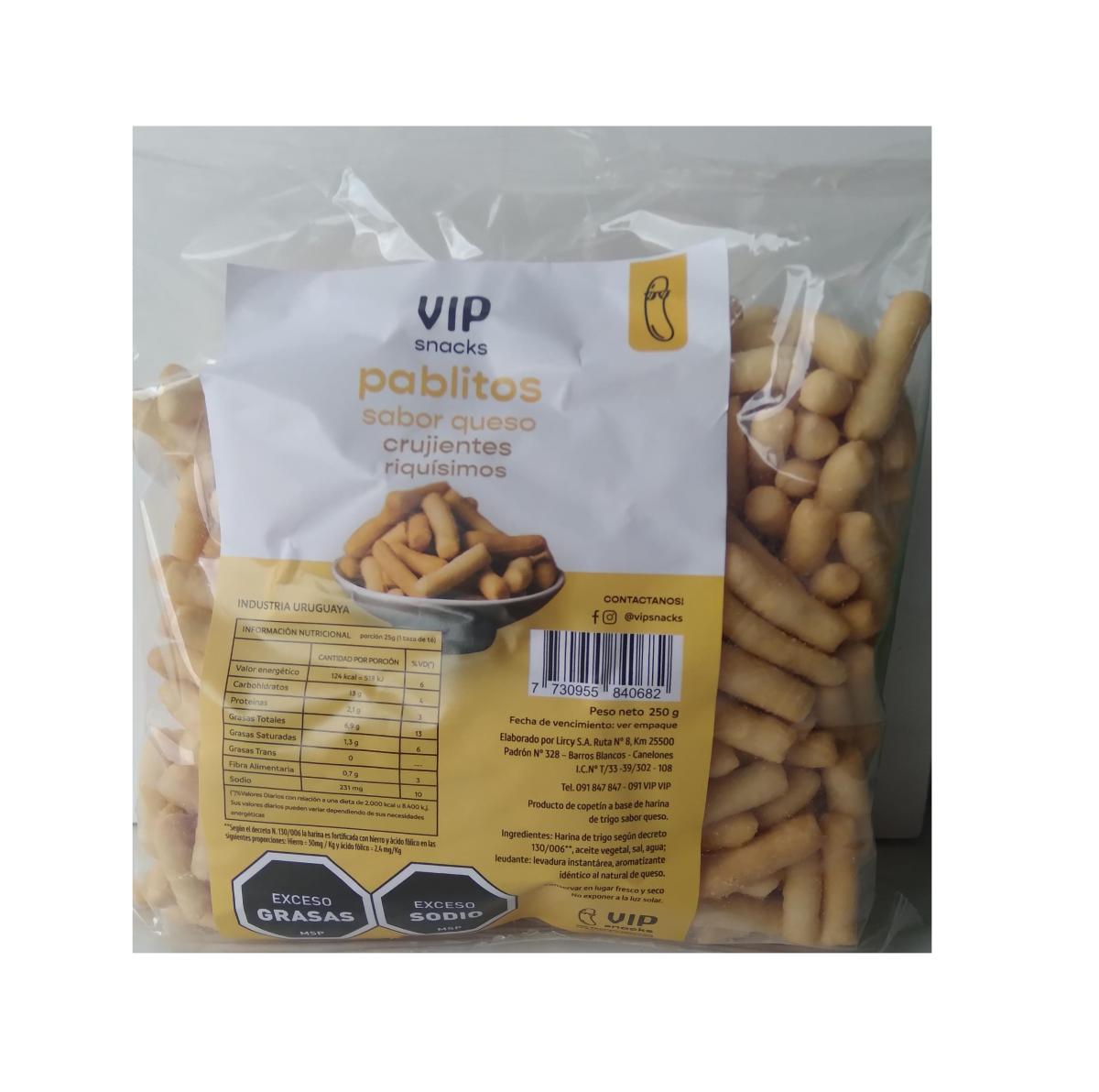 Almacenes Mediato - Palitos sabor queso Vip 250gr