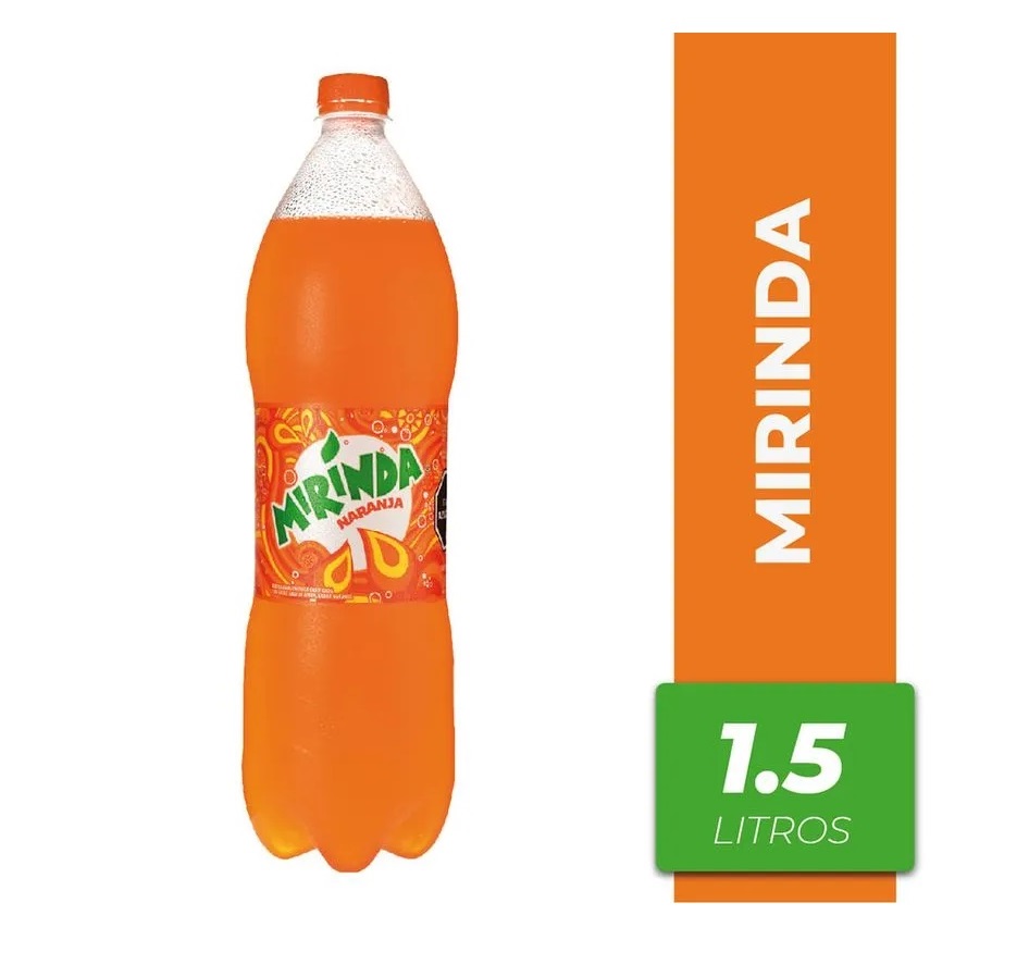 Almacenes Mediato - Refresco Mirinda naranja 6 bot x 1.5lt