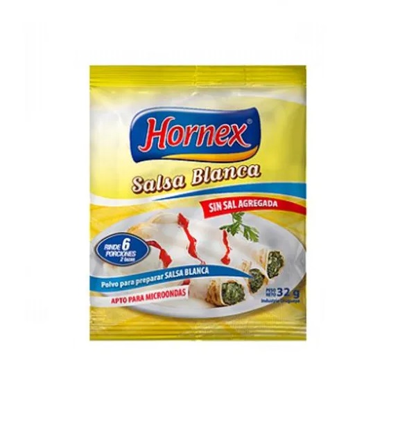 Almacenes Mediato - Salsa blanca Hornex 32gr