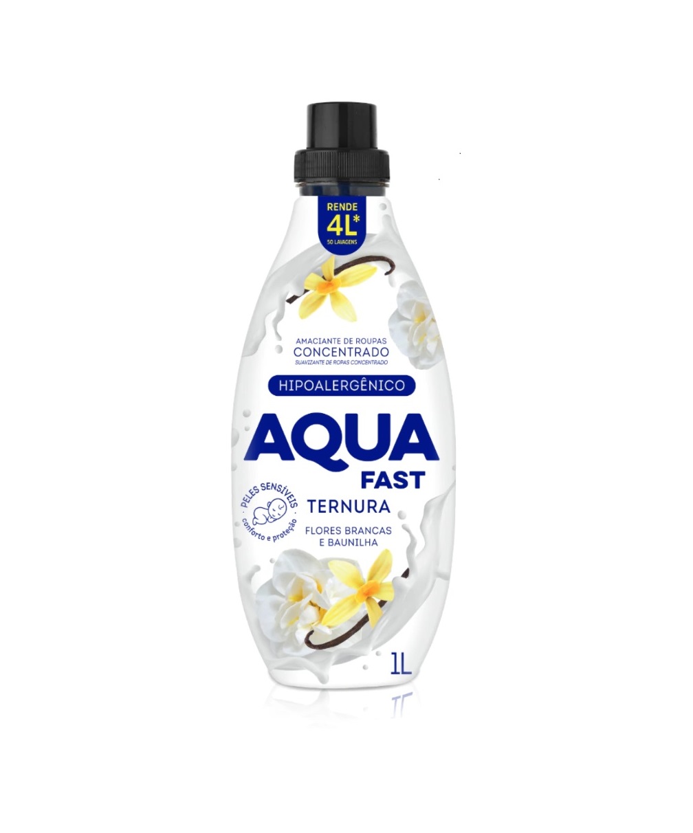 Almacenes Mediato - Suavizante Aqua Fast blanco ternura 1lt