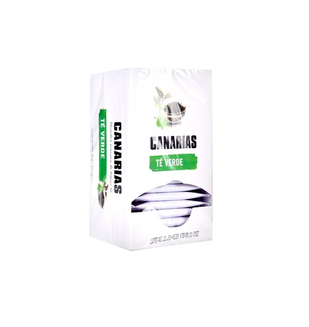 Almacenes Mediato - Té Canarias verde 20un 2gr