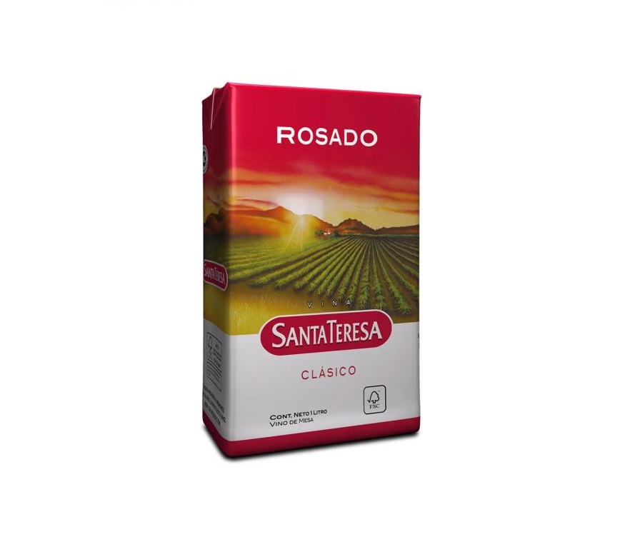Almacenes Mediato - Vino Santa Teresa Rosado Clásico 1lt